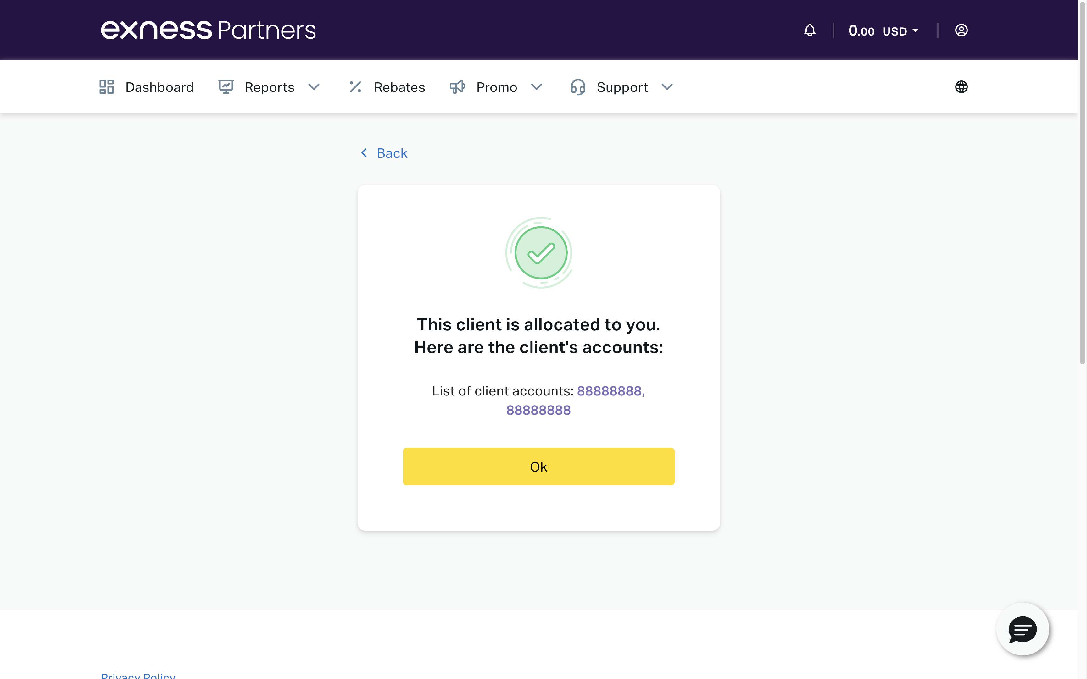 How can I check if a client is registered under me? – Partners Help Center